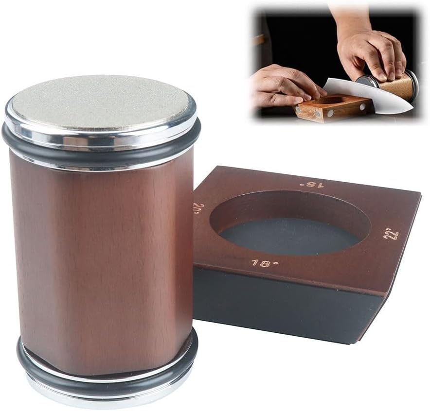 Rolling Knife Sharpener, Magnetic Angle Technology with Two Fixed ...