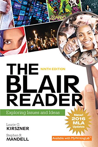 Amazon.com: The Blair Reader: Exploring Issues and Ideas, MLA Update ...