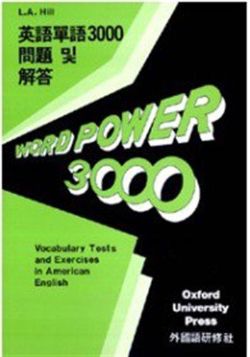 Word Power (Oxford in Asia): L.A. Hill: 9780195818970: Amazon.com: Books