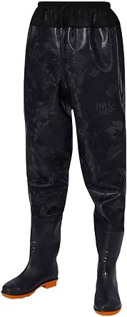 Amazon.com: Chest Waders for Men with Boots One Piece Jumpsuits ...