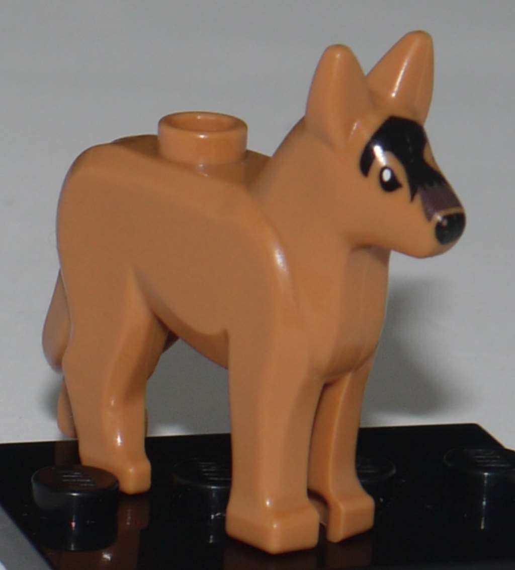 LEGO City Police Dog German Shepherd Minifigure by Lego : Amazon.co.uk ...