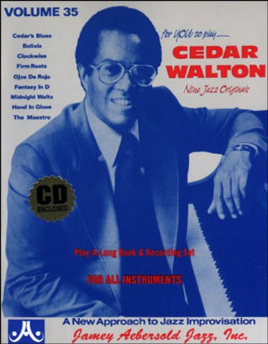 Vol. 35, Cedar Walton (Book & CD Set): unknown author: 0725543112224 ...