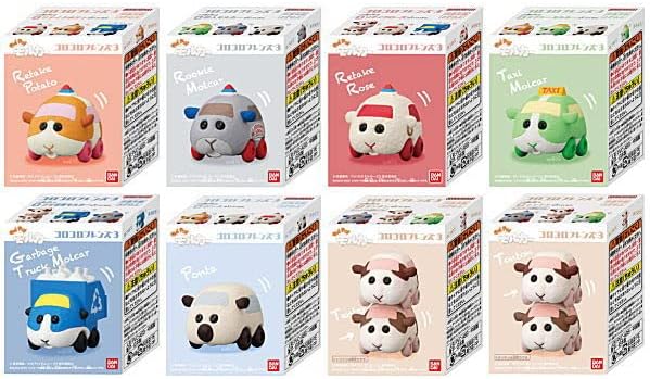 Amazon.co.jp: PUI PUI モルカー コロコロフレンズ3 [全8種セット(フルコンプ)]※BOX販売ではありません。 : おもちゃ