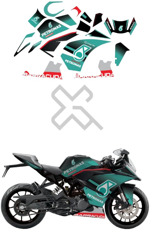 Grayfixx Full Body Sticker for KTM RC 125 | KTM RC 390 Sticker : Amazon ...