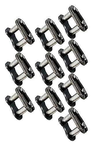 Amazon.com : Ten Pack Master Link Connector for #25 Roller Drive Chain ...