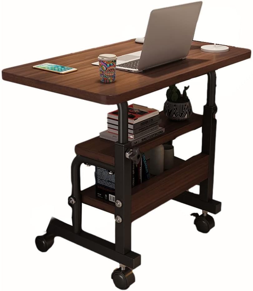 Tekerlekli Masa Yüksekliği Ayarlanabilir Ofis Dizüstü Bilgisayar Masası ...