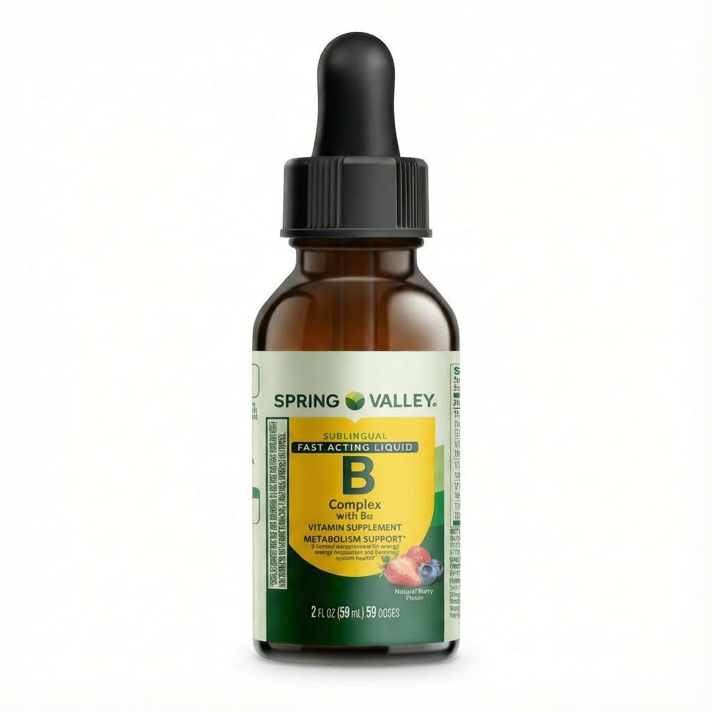 Vitamin B Complex Líquido Sublingual, Complexo de Vitaminas B para ...