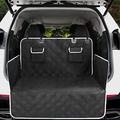 Amazon.co.jp: Temiry 車用 ラゲッジマット 撥水 荷台マット 汚れに強い 後部座席 滑り止め カーゴマット 600D オックスフォード 耐久性 ワンタッチバックル 取付簡単 ...