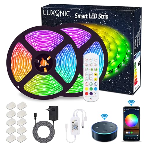 Tiras LED RGB con Alexa | LED Moment
