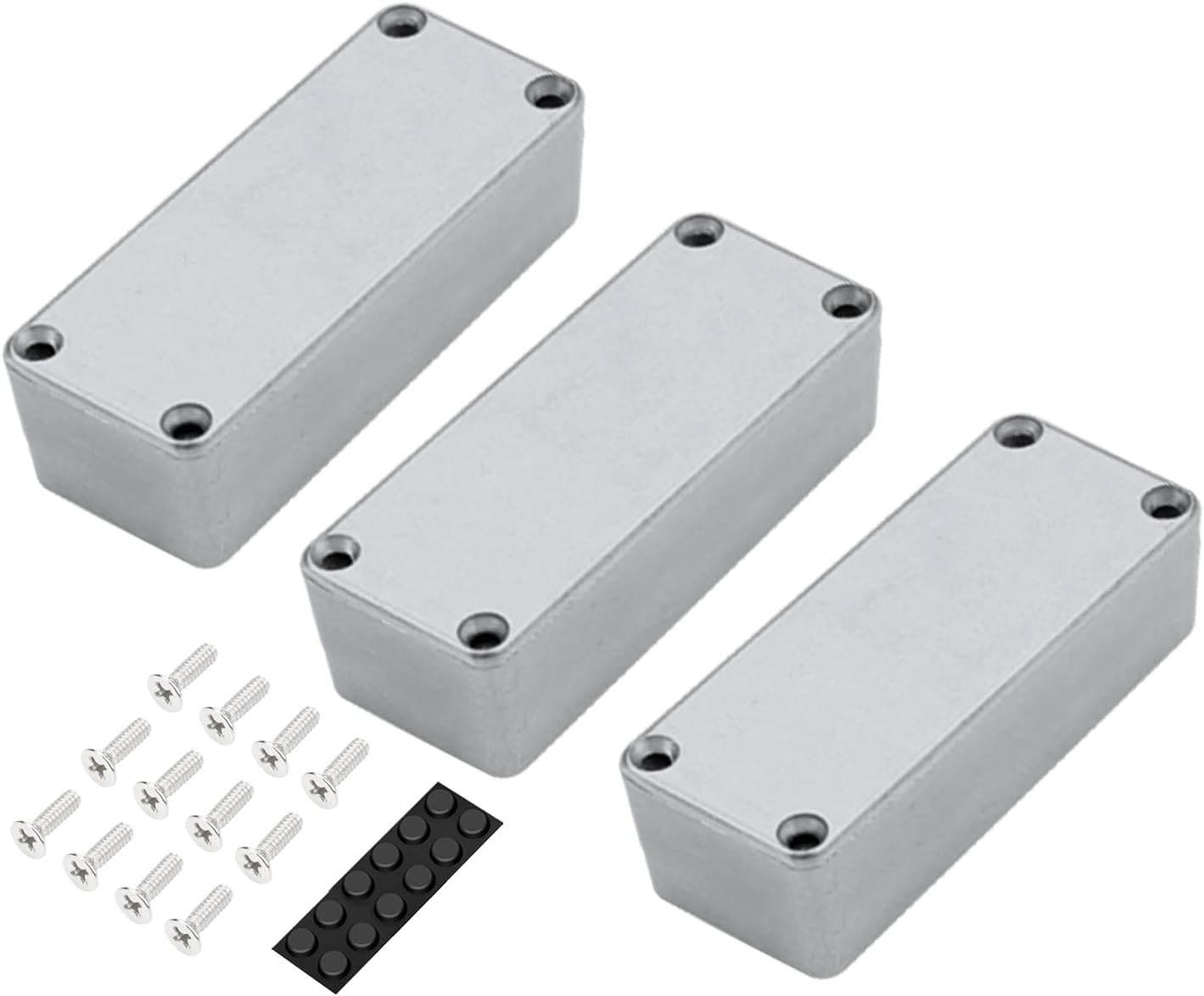 Amazon.com: 3 pcs 1590A Small Enclosure Box incl. Step Drill, PCB ...