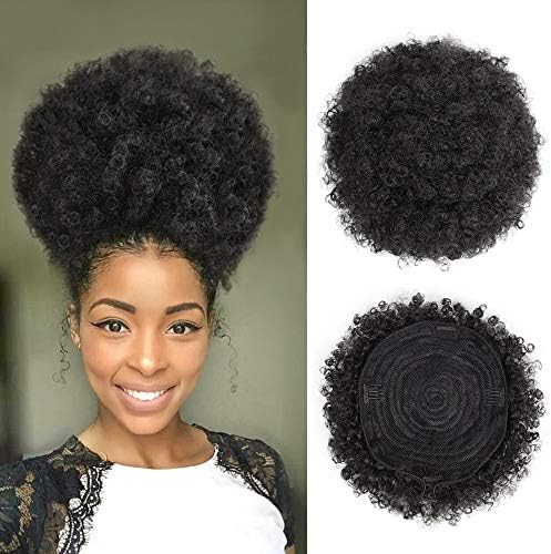 Amazon.com : Afro Puff kinky curly Drawstring Ponytail Extension for ...