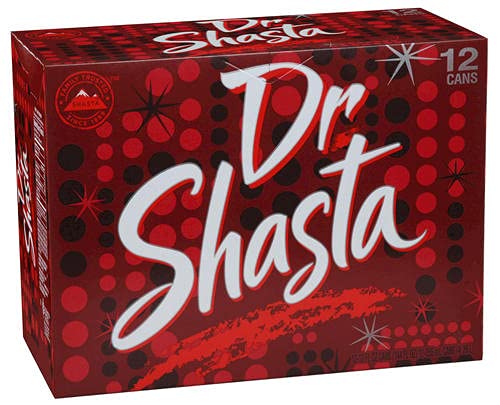 Amazon.com : Shasta DR. SHASTA soda, 12-Ounce Cans (Pack of 12 ...