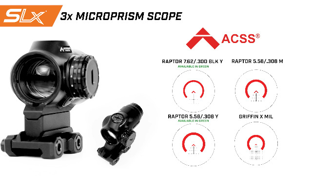 Watch Primary Arms SLX 3X MicroPrism - Illuminated Reticles on Amazon Live
