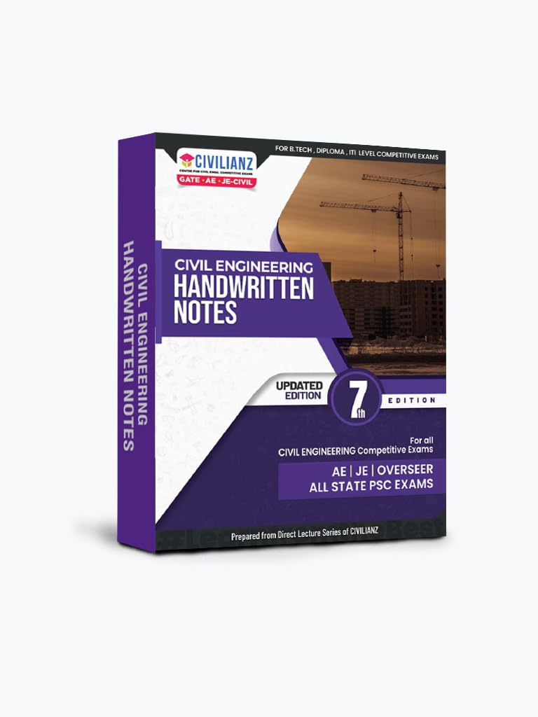 Buy Civil Engineering Handwritten Notes Book Online at Low Prices in ...