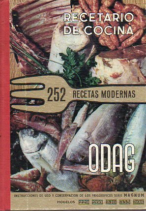 RECETARIO DE COCINA. 252 recetas modernas. : Odag.: Amazon.es: Libros
