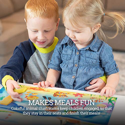 Snapklik.com : Disposable Stick-On Placemats For Baby - Farm, Ocean And ...