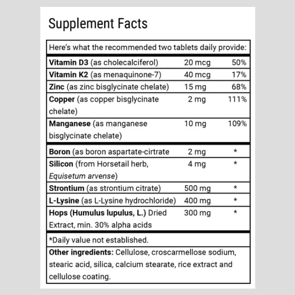 Snapklik.com : Advanced BionutritionalsUltimate Bone Support Supplement ...