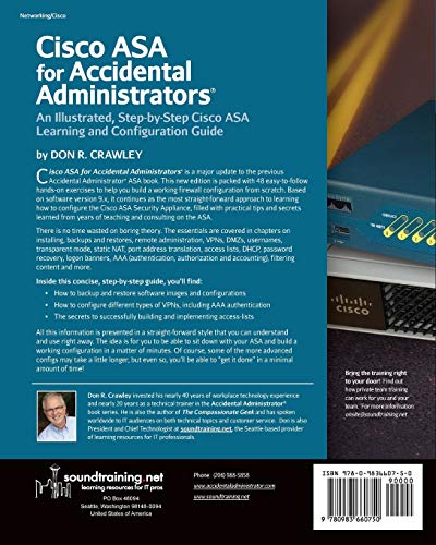 Cisco ASA For Accidental Administrators: An Illustrated, 48% OFF