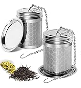 Amazon.com: SUREWIN 2 Pack Tea Infuser Stainless Steel - Ultra Fine ...