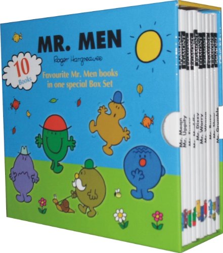 Mr Men 10 Book Boxed Set RRP £25 (Box Mr Uppity, Mr Mean, Mr Fussy, Mr ...