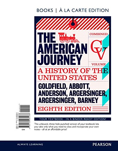 Amazon.com: American Journey, The, Combined Volume, Books a la Carte ...