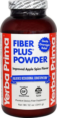 Amazon.com: Yerba Prima Fiber Plus Powder Apple Spice - 12 oz