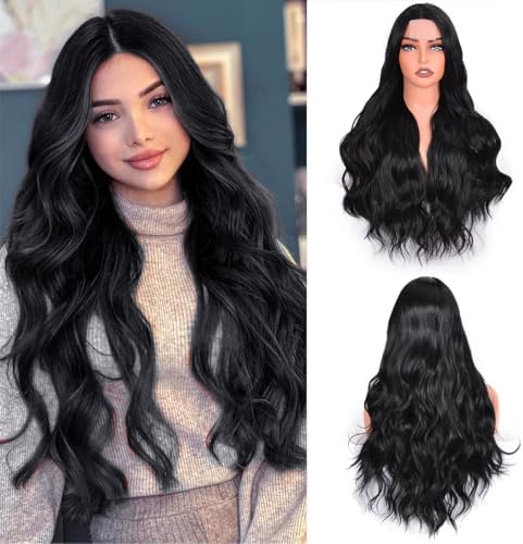 Amazon.com : WERD Long White Hair Wig for Women White Curly Wig with ...