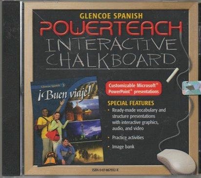 Glencoe Spanish Buen Viaje! Level 3: Powerteach Interactive Chalkboard ...