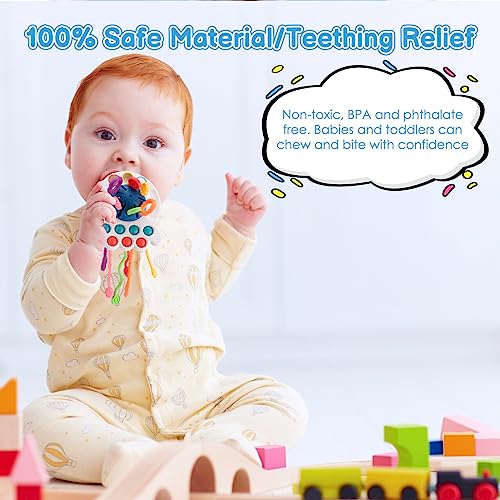 Snapklik.com : Montessori Toys For 6-12 Months Babies, Pull String ...
