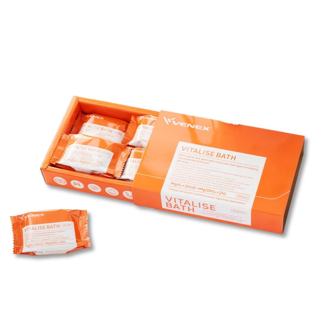 Amazon | VENEX ベネクス バイタライズバス 入浴剤 8Pセット マッサージ リラックス PHT配合 | VENEX(ベネクス) | 炭酸入浴剤 通販