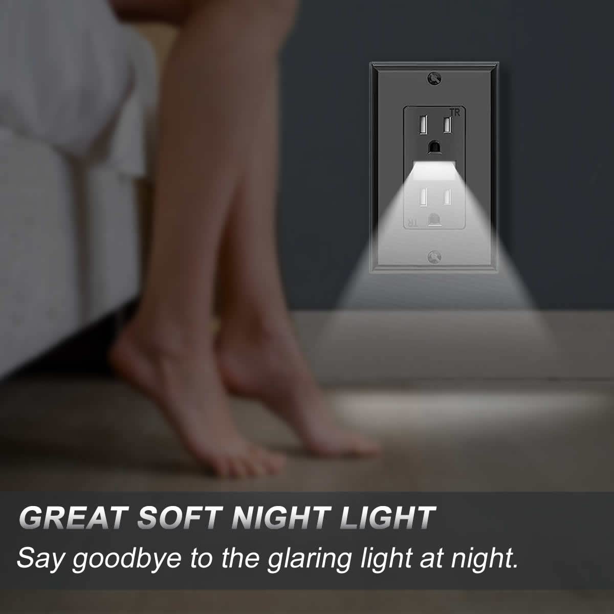 Snapklik.com : SOZULAMP Night Light Wall Outlets,Electrical Standard ...