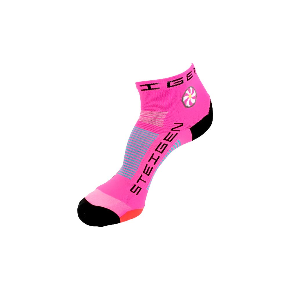 Steigen Sports Sock Quarter Length - Fluro Pink : Amazon.com.au ...