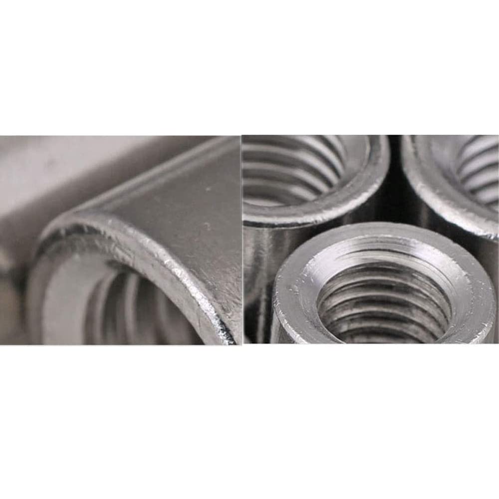 20Pcs M8 12x30mm 304 Stainless Steel Long Nut Round Connector Nuts ...