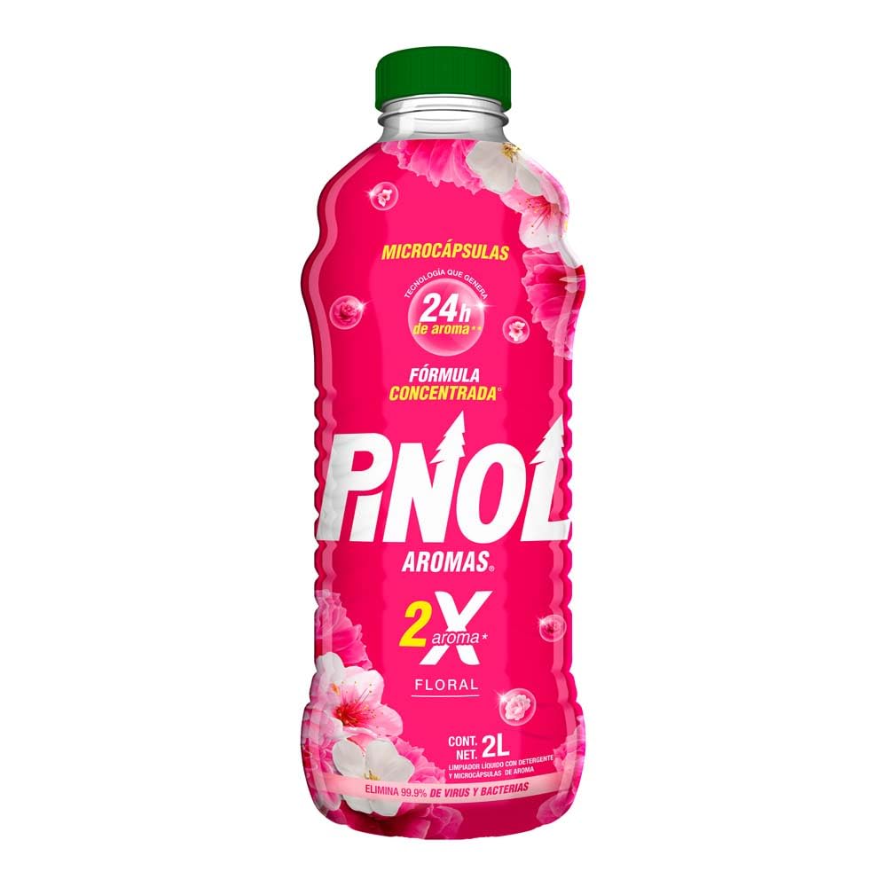Pinol Pinol Aromas Limpiador Multiusos Floral 2 L, color, 2 L, pack of ...