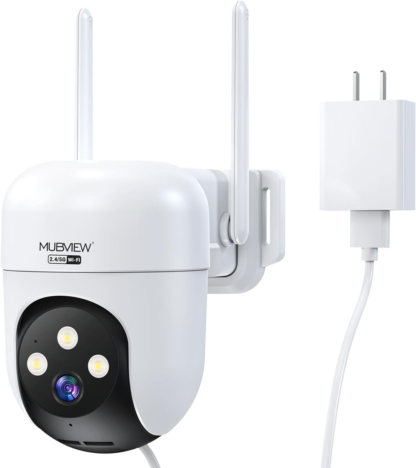 Amazon.com : MUBVIEW Security Camera, 2K Wired Outdoor Camera with 360 ...