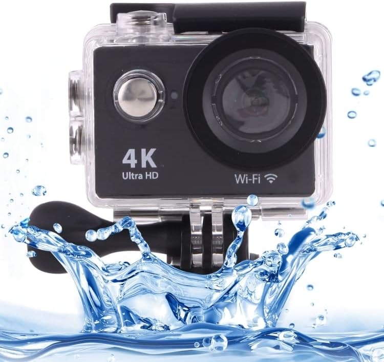 Action Camera 4K Ultra HD 1080P 12MP 2 inch LCD Screen WiFi Sports ...