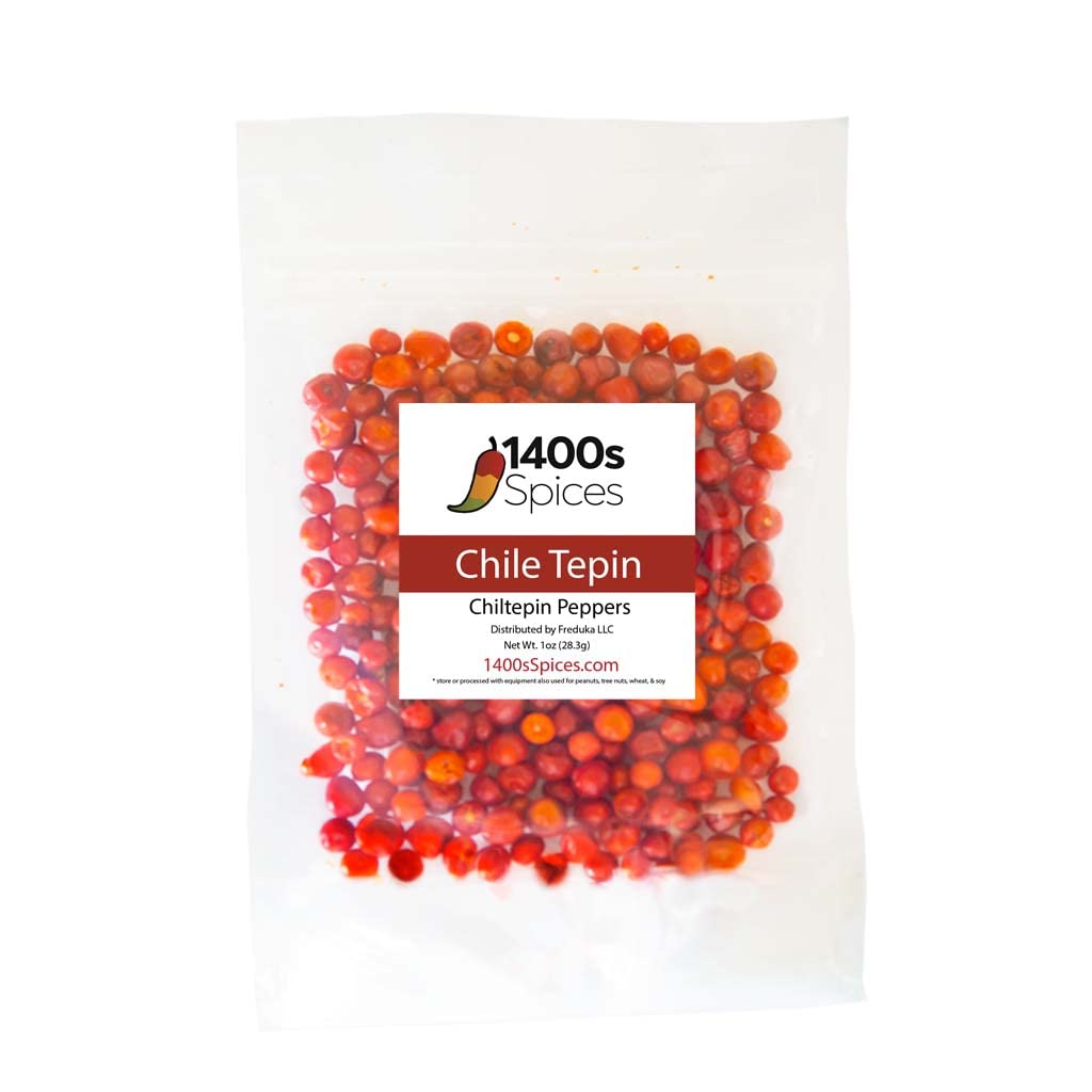 Amazon.com : 1oz Dried Chiltepin Peppers (Chile Tepin), Chiltepines ...