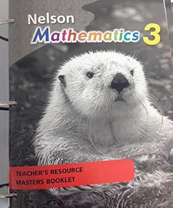 Nelson Mathematics 3 Teacher Resource: 9780176272142: Books - Amazon.ca