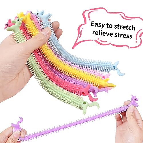 12 Pcs Unicorn Stretchy Strings Toys,Sensory String Stress Toys for ...