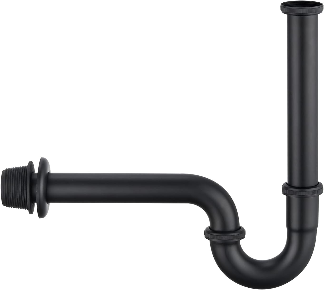 JEAPHA Stainless Steel P-Trap - 1 1/4 Inch Bathroom Basin Sink Waste ...