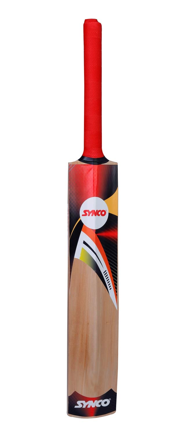 SYNCO Kashmir Willow Cricket Bat Short Handle Men's| Size- Full ...