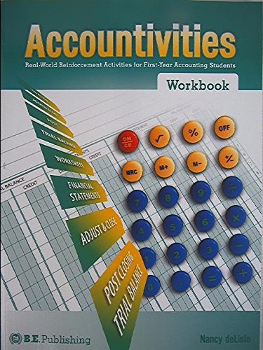 Accountivities: Workbook, Real-World Reinforcement Activities for First ...