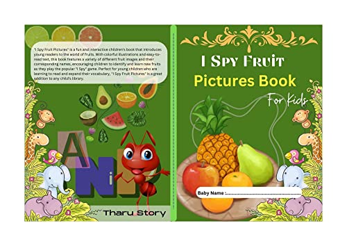 Amazon.co.jp: Fruits names for kids: i spy fruit pictures with the ...