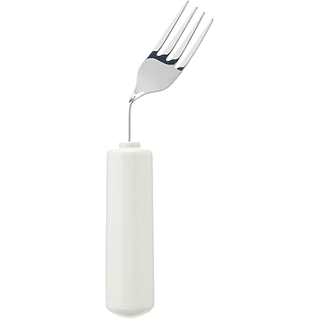 Amazon.com: EZ Assistive Adaptive Spoon & Fork Easy to Hold for ...