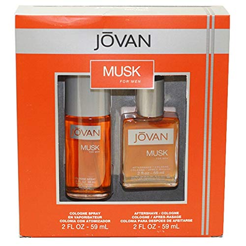 Amazon.com : Coty Jovan Musk 2 Piece Gift Set for Men : Fragrance Sets ...