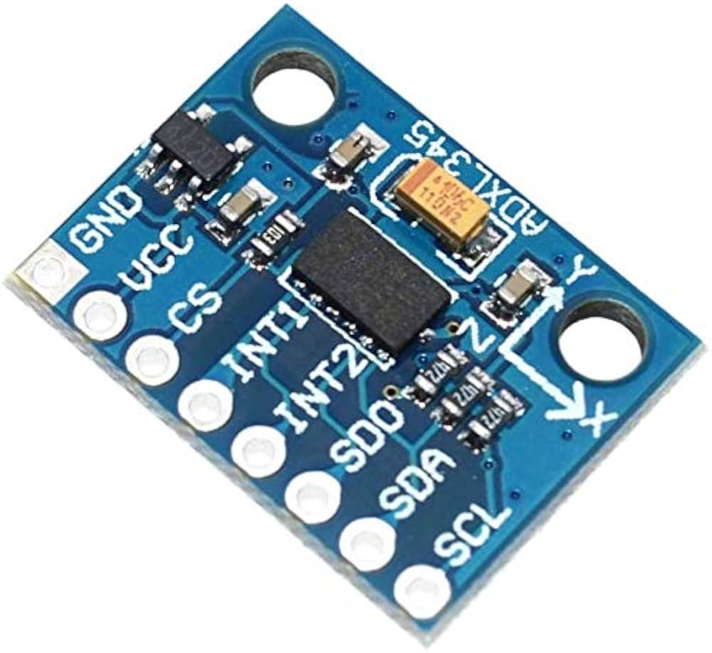 Adxl345 Accelerometer Module Pinout Features Specs 48 Off