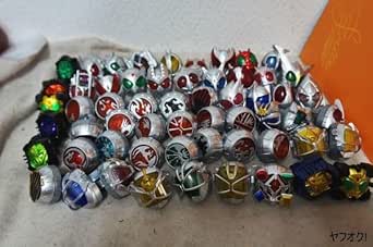 Amazon.co.jp: Kamen Rider Wizard Ring Set of 58 : Toys & Games