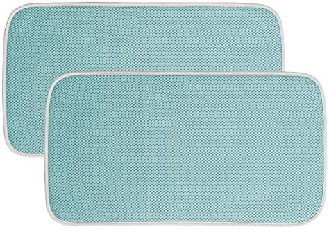 Amazon.com: mDesign Ultra Absorbent Reversible Microfiber Dish Drying ...