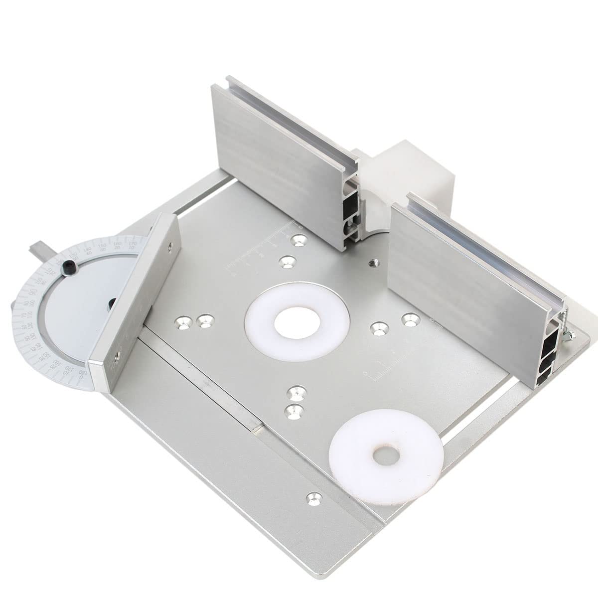 KETIPED Aluminium Router Table Insert Plate,Woodworking Benches Router ...