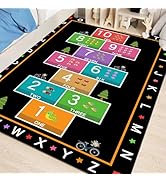 Amazon.com: YLZLDKH Hopscotch Play Rug Carpet for Kids, ABC Alphabet ...